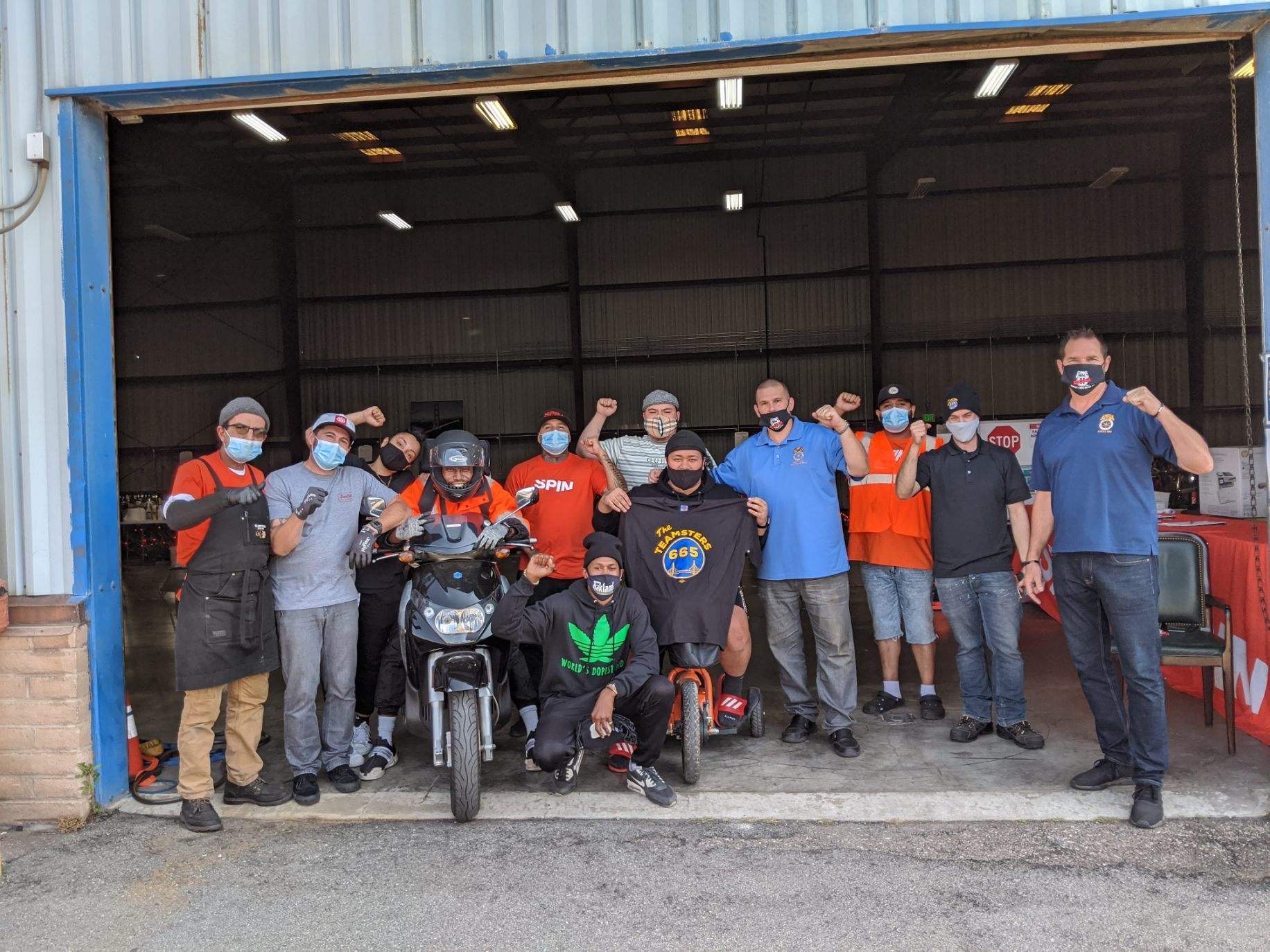 Spin workers ratify first agreement under Teamsters Local 665 ...